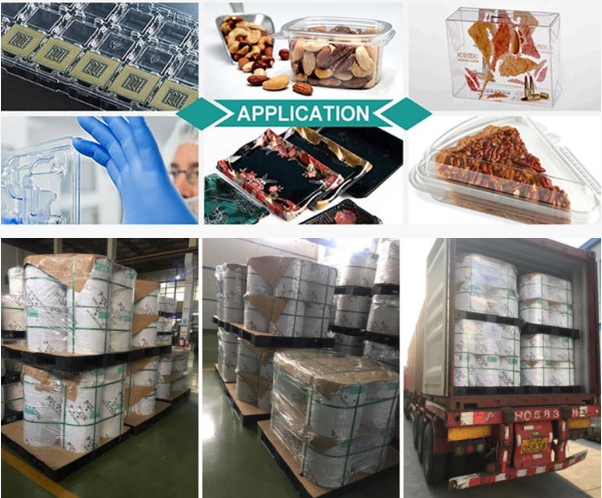 HSQY 0.2-1.8MM Black ESD Anti-static HIPS Plastic sheet PS film ESD ...