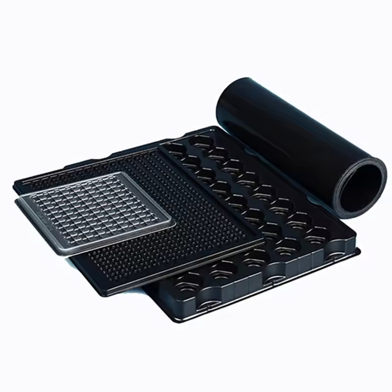 HSQY 0,2–1,8 mm schwarze antistatische ESD-HIPS-Kunststofffolie, PS ...