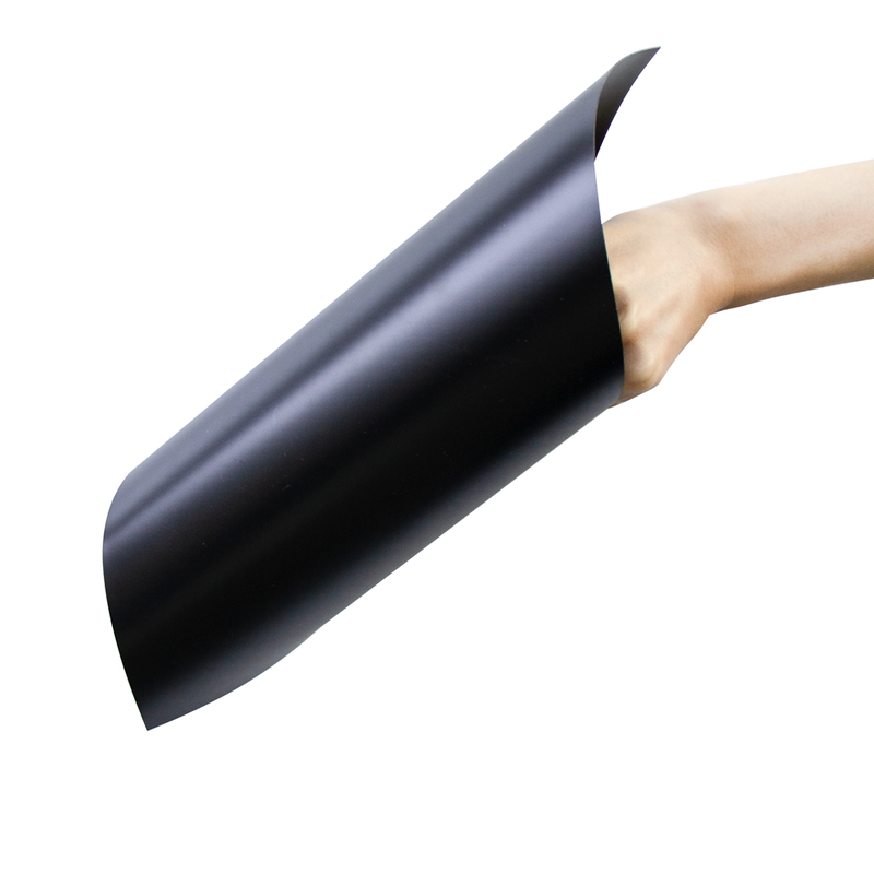 Fabricant de feuilles rigides en PVC noir mat et brillant - HSQY Plastic