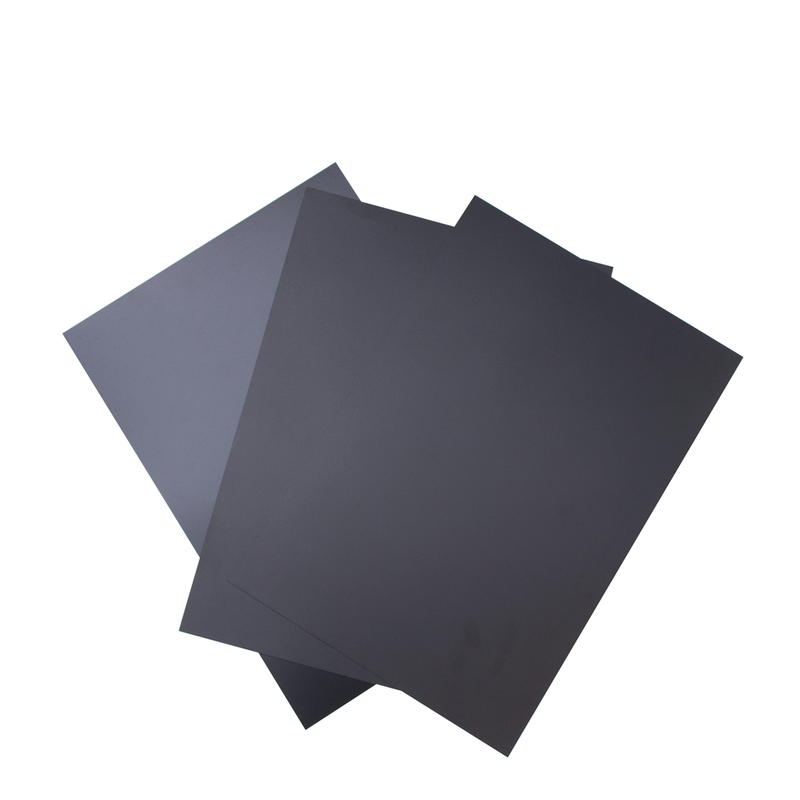 Fabricant de feuilles rigides en PVC noir mat et brillant - HSQY Plastic